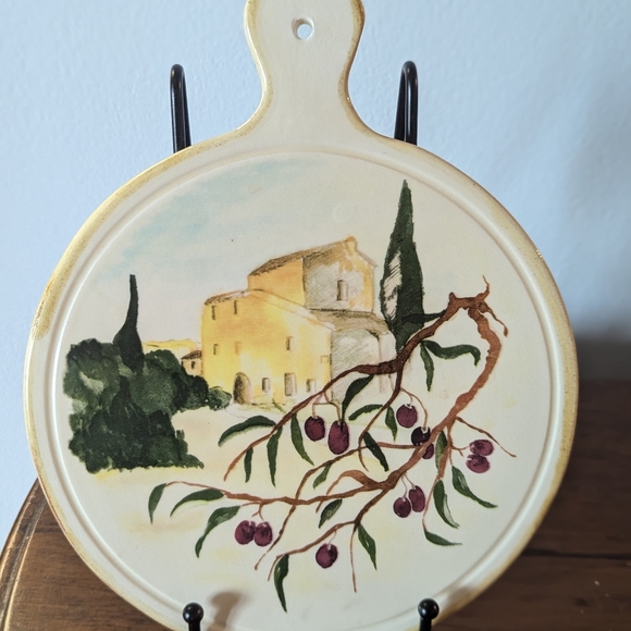 Sur La Table | Kitchen | Italian Hand Painted Round Trivet | Poshmark
